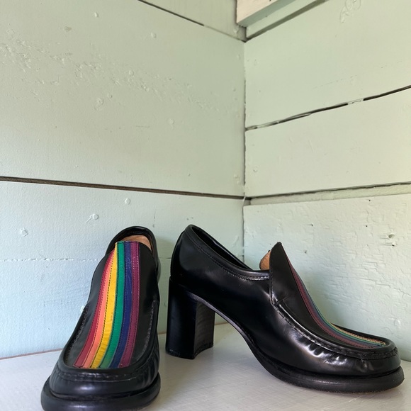 Patrick Cox | Shoes | Vintage Patrick Cox Wannabe Rainbow Loafers ...